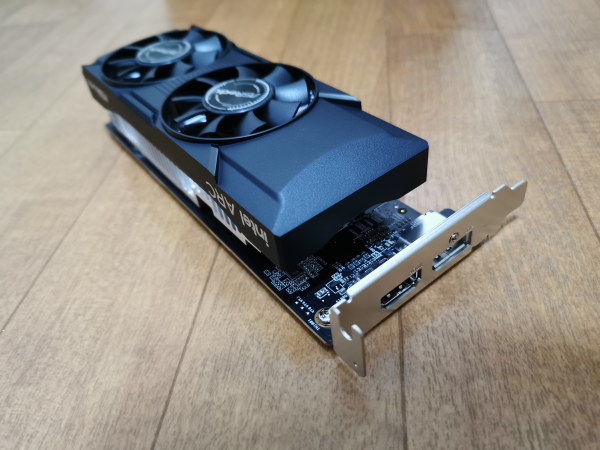 Intel Arc A380の購入レビュー！動画編集にも使えるのか？